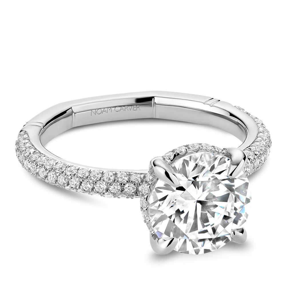 APPELT'S DIAMONDS | Atelier Diamond Halo Engagement Ring
