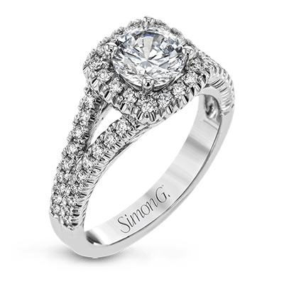 Simon G Split Band Engagement Ring – Appelt's Diamonds